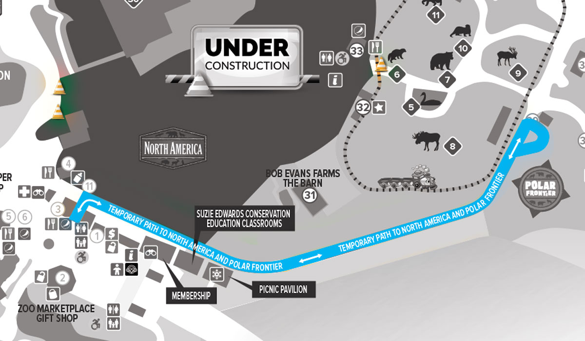 Construction | Columbus Zoo and Aquarium