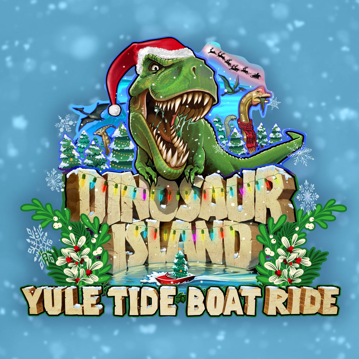 Dinosaur Island Boat Ride | Columbus Zoo and Aquarium